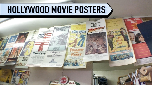 WATCH: Hollywood Movie Posters Is a Cinema Collectors Dream Store Video ...