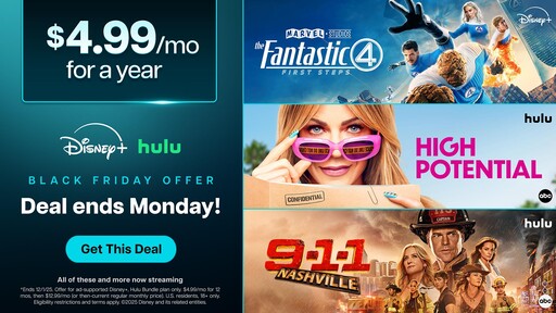 Black Friday Offer - Unwrap the Disney+, Hulu Bundle for $4.99/month for 12 months | What's On Hulu