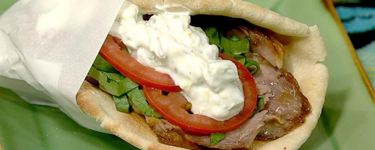 Gyro Sandwich Recipe | The Chew - ABC.com