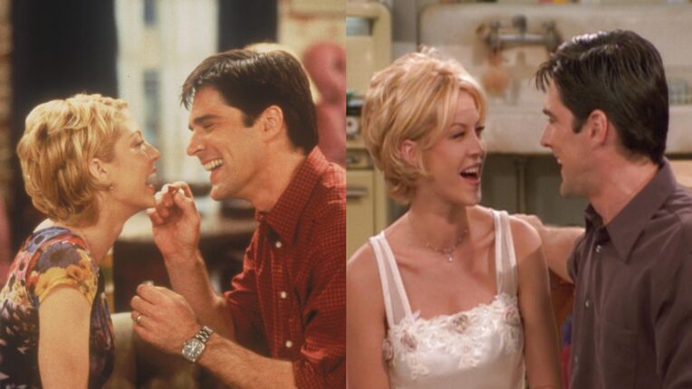 Dharma And Greg Kiss